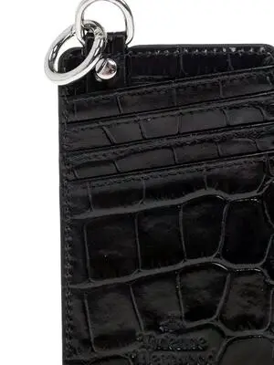 VIVIENNE WESTWOOD Orb-plaque Keyring Cardholder