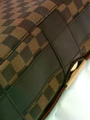 LOUIS VUITTON 2000 Damier Ebene Bastille Shoulder Bag