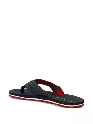 Tommy Hilfiger Padded-strap Slides - Blue