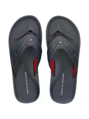 Tommy Hilfiger Padded-strap Slides - Blue