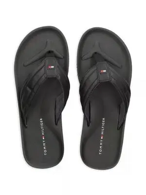 Tommy Hilfiger Padded Slides - Black