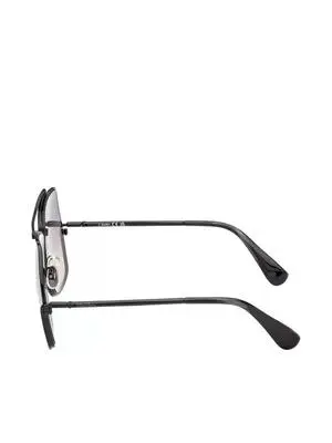 Max Mara Geometric-frame Sunglasses - Black