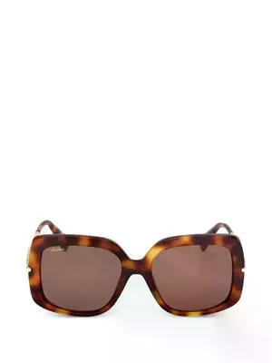 Max Mara Square-frame Sunglasses - Brown