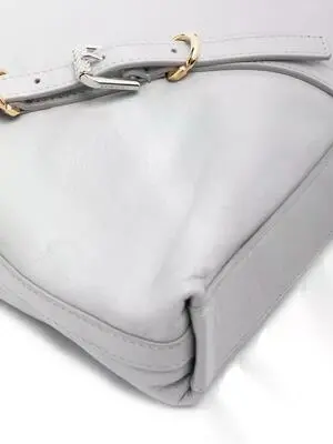 Givenchy Medium Voyou Leather Shoulder Bag - Grey