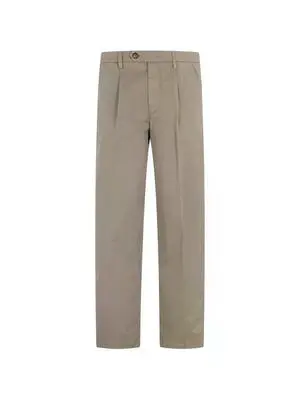 RE-HASH Pleated Trousers - Neutrals
