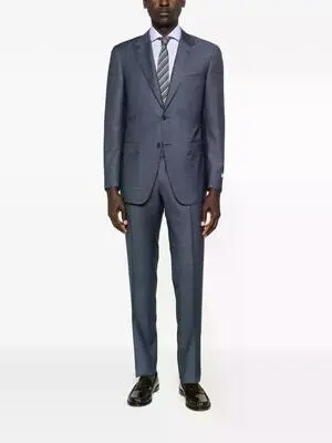 Canali Button-fastening Suits - Blue