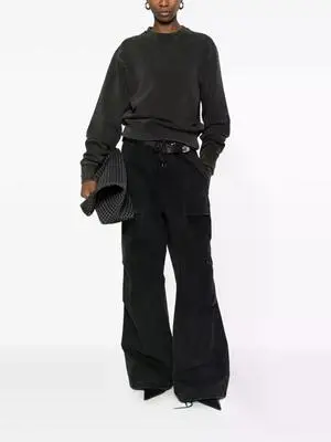 ENTIRE STUDIOS Seam Detail Sweatshirt - Black