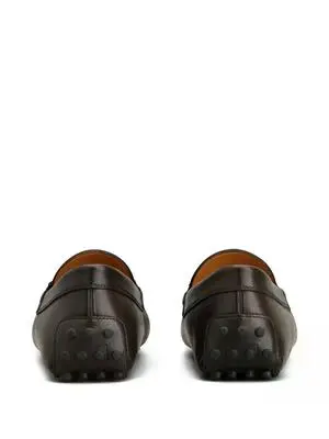 TOD'S Leather Loafers - Brown