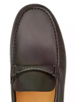TOD'S Leather Loafers - Brown