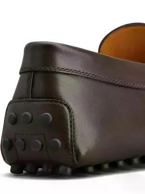 TOD'S Leather Loafers - Brown
