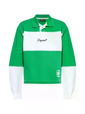 Dsquared2 College Colour-block Polo Shirt