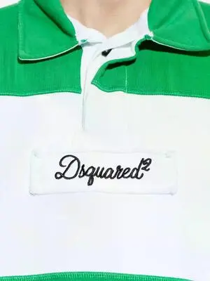 Dsquared2 College Colour-block Polo Shirt