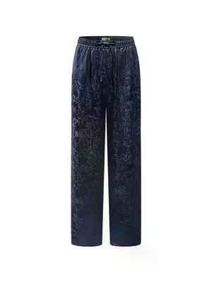 Shanghai Tang Floral Silk Pyjama Set