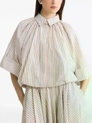 PATOU Striped Shirt - Neutrals