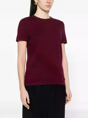 Eric Bompard Round-neck T-shirt - Red