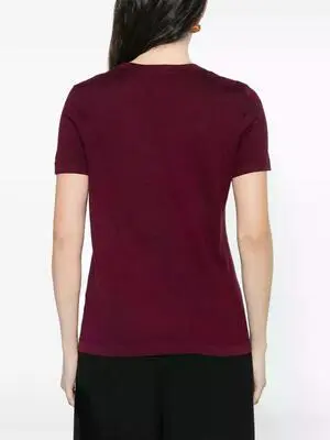 Eric Bompard Round-neck T-shirt - Red