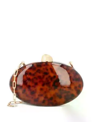 Cult Gaia Eviana Clutch - Brown