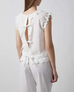 THE GARMENT Kirsten Cloth Top - White