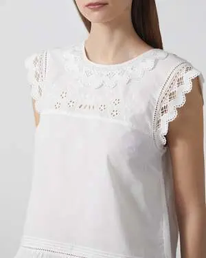 THE GARMENT Kirsten Cloth Top - White