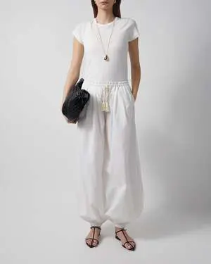 THE GARMENT Trousers Bazaar - White