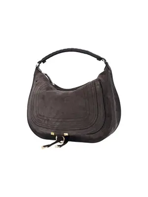 Chloé Marcie Shoulder Bag - Brown