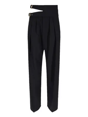 Chloé Cut-out Pants - Black