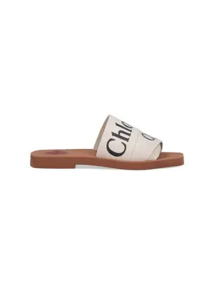 Chloé Woody' Sandals - White