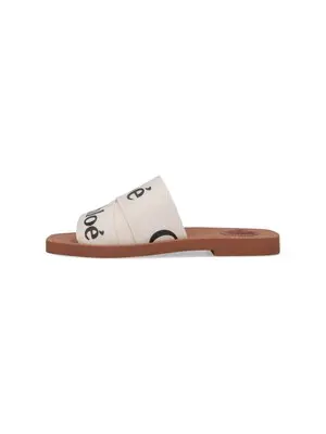 Chloé Woody' Sandals - White