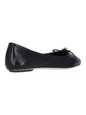 Chloé Iris' Bow Ballet Flats - Black