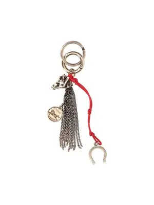 Chloé Horse" Keyring Charm - Gold