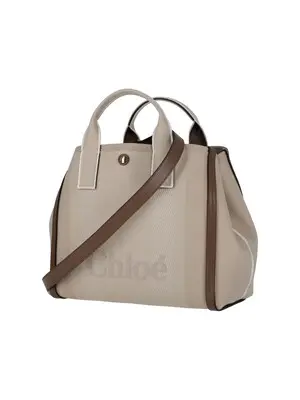 Chloé Carry' Tote Bag - Taupe