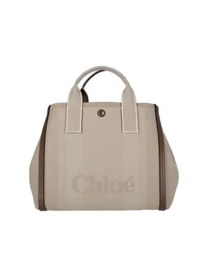 Chloé Carry' Tote Bag - Taupe