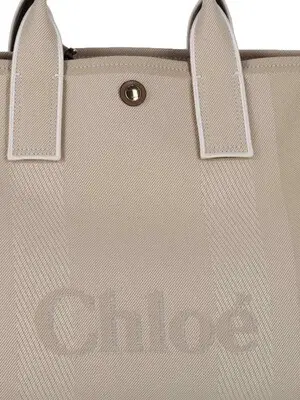 Chloé Carry' Tote Bag - Taupe