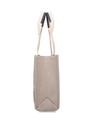 Chloé Woody Medium Tote Bag - Cream