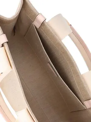 Chloé Woody Medium Tote Bag - Cream