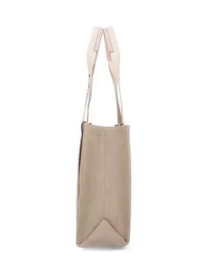 Chloé Woody Medium Tote Bag - Cream