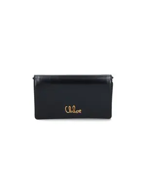 Chloé Iconic' Wallet - Black