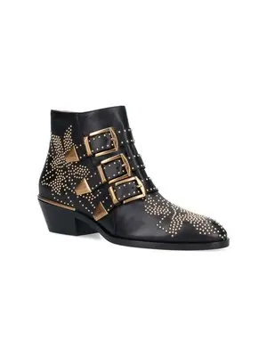 Chloé Susanna Low Boots - Black