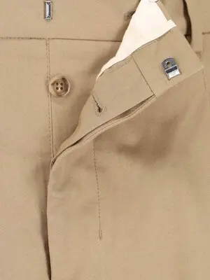 Stone Island Cotton Bermuda Shorts - Beige