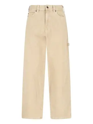 Dickies Carpenter 997 Loose Straight Jeans - Beige