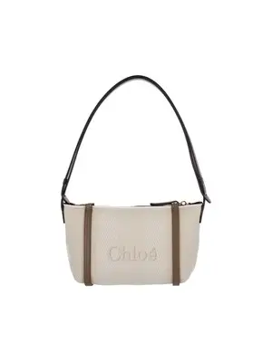Chloé Carry' Shoulder Bag - Beige