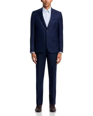 Paul Smith Soho Canvas Sharkskin Extra Slim Fit Suit - Navy