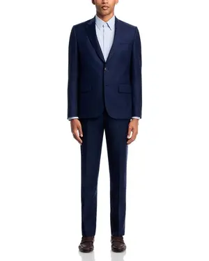 Paul Smith Soho Canvas Sharkskin Extra Slim Fit Suit - Navy