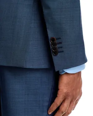 Paul Smith Soho Sharkskin Extra Slim Fit Suit - Blue