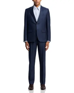 Paul Smith Soho Canvas Plaid Extra Slim Fit Suit - Navy