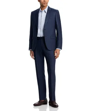 Paul Smith Soho Canvas Plaid Extra Slim Fit Suit - Navy
