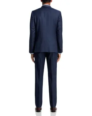 Paul Smith Soho Canvas Plaid Extra Slim Fit Suit - Navy
