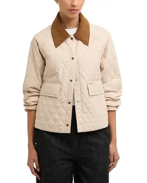 Barbour Kirby Quilted Jacket - Jasmine / Dress