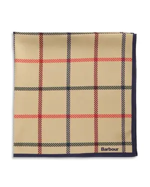 Barbour Mackworth Large Check Polyester Scarf