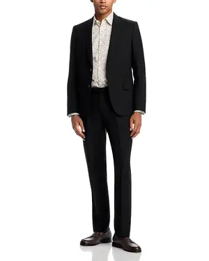 Paul Smith Soho Wool And Mohair Extra Slim Fit Suit - Black